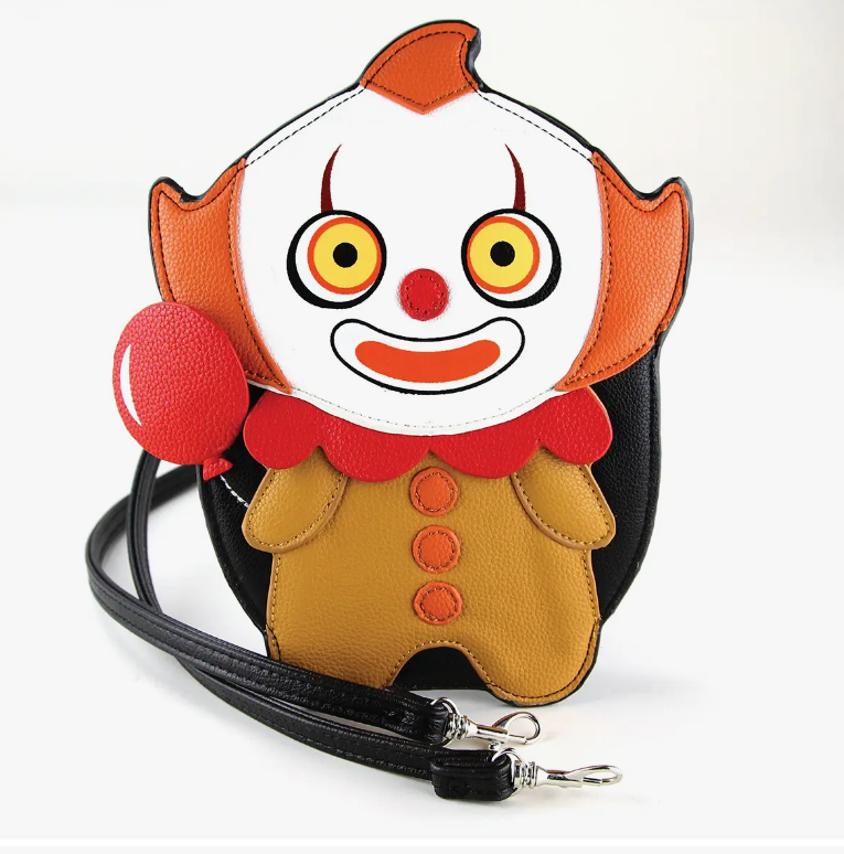 Pennywise - Cute Scary Clown Crossbody Bag in Vinyl – Universe In The ...